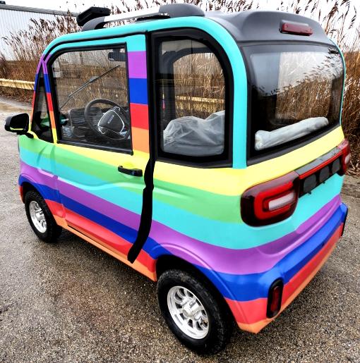 Coco Coupe Rainbow Pride Ride ScooterCarZ Coco Coupe Rainbow Pride Ride ScooterCarZ